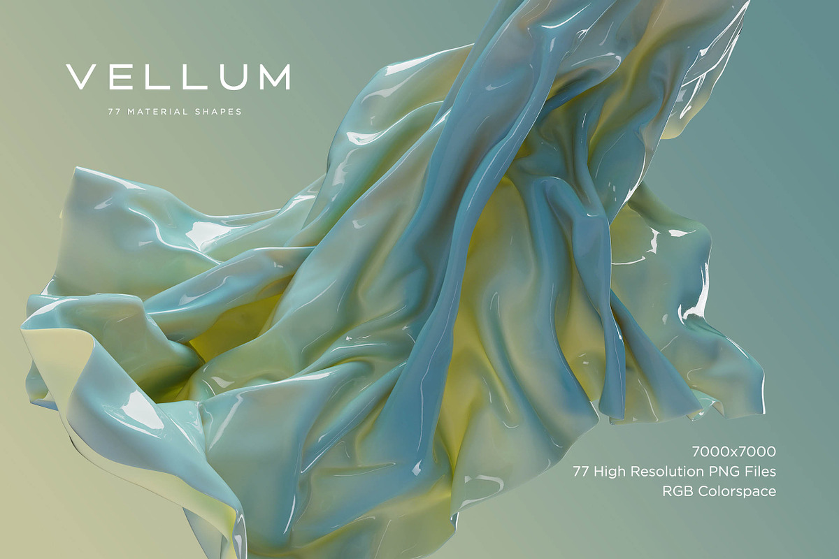 Vellum: 77 Material Textures, a Texture Graphic by RuleByArt