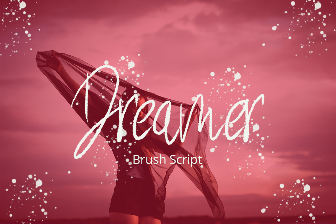 Dreamer, a Script Font by Raseuki | Creative Market