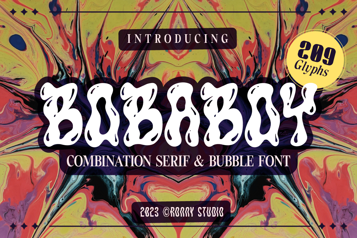 Bobaboy Combination Serif & Bubble