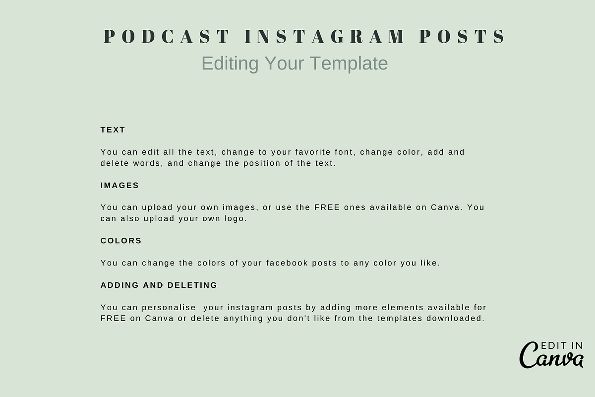 COACHING INSTAGRAM CANVA BUNDLE, a Social Media Template by Jennifer ...