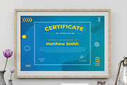 Gradient Certificate Design Template
