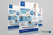 Medical Clinic Services Flyer, a Flyer Template by PSDPixel