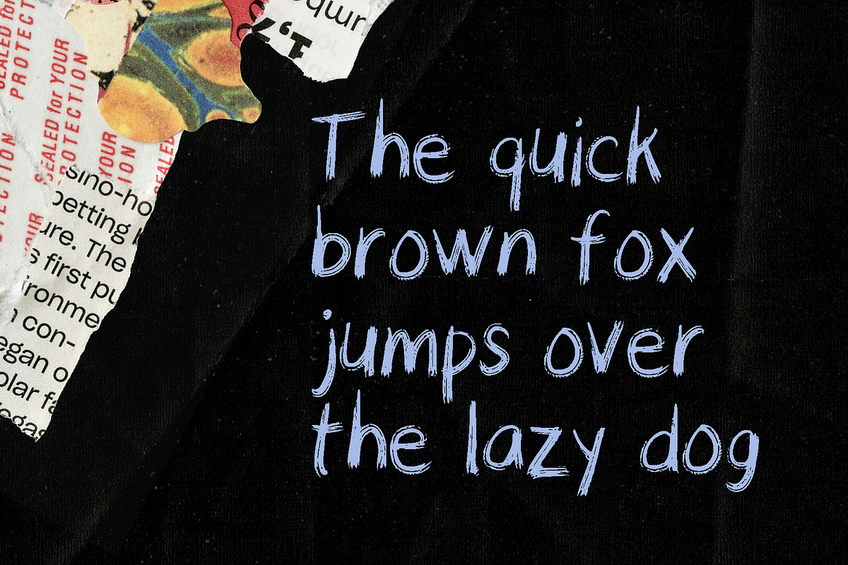 Garizkuaz Handwritten Brush Font Duo, a Handwritten Font by Perplexitics
