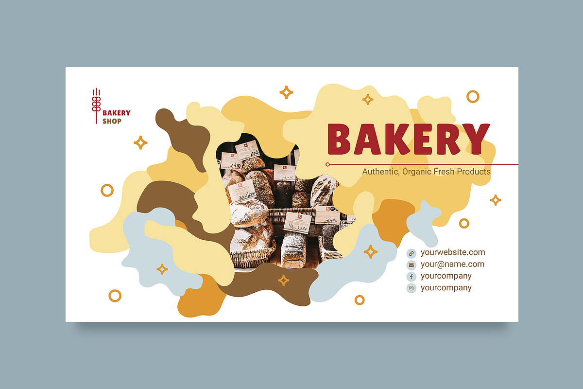 Presentation Bakery, a Presentation Template by TemplatesNow!
