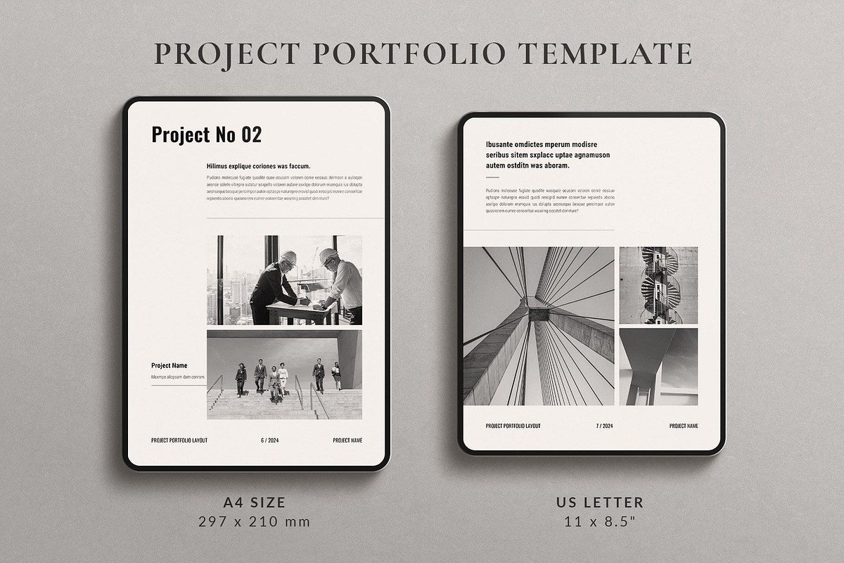 Project Portfolio Template, a Brochure Template by TemplatesForest ...