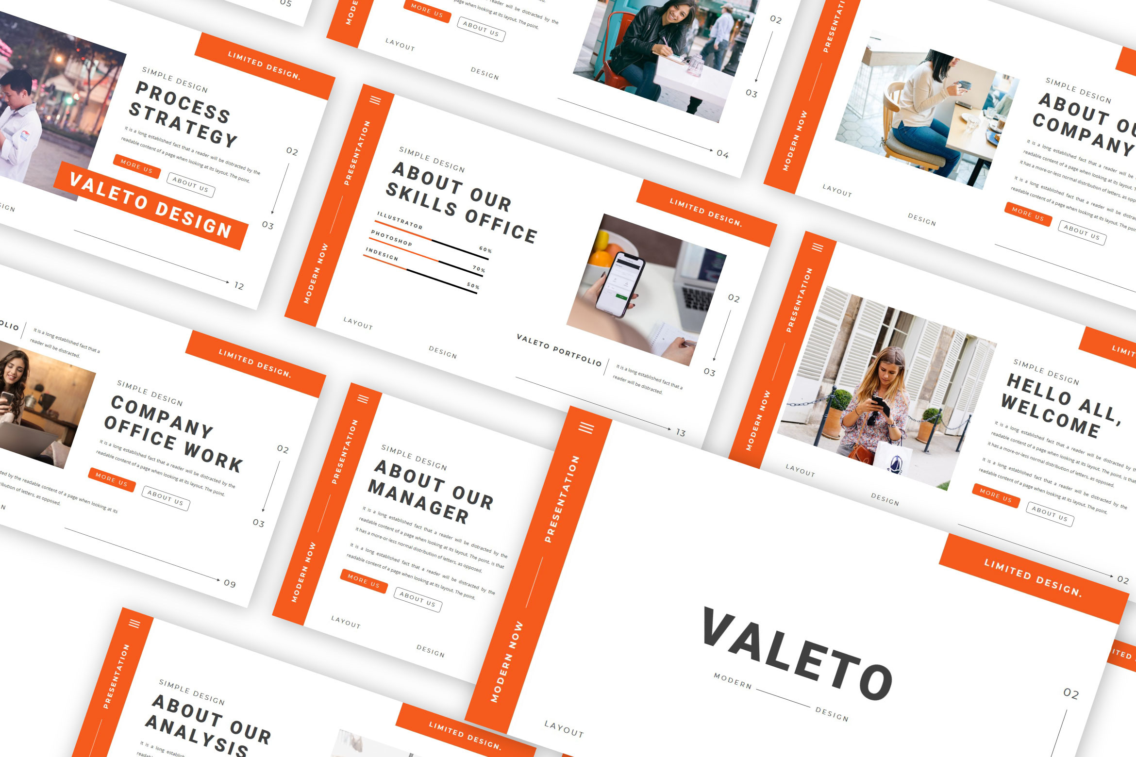 VALETO Keynote Template, a Presentation Template by Yo Slide
