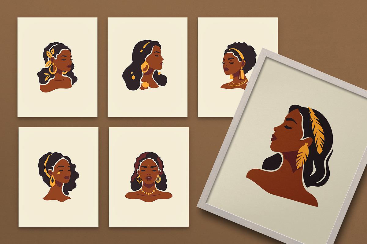 Posters - African Art | Canva, a Poster Template by Vasya Kobelev