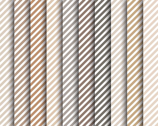 Natural Striped Patterns, a Pattern Graphic by The Paper Pegasus