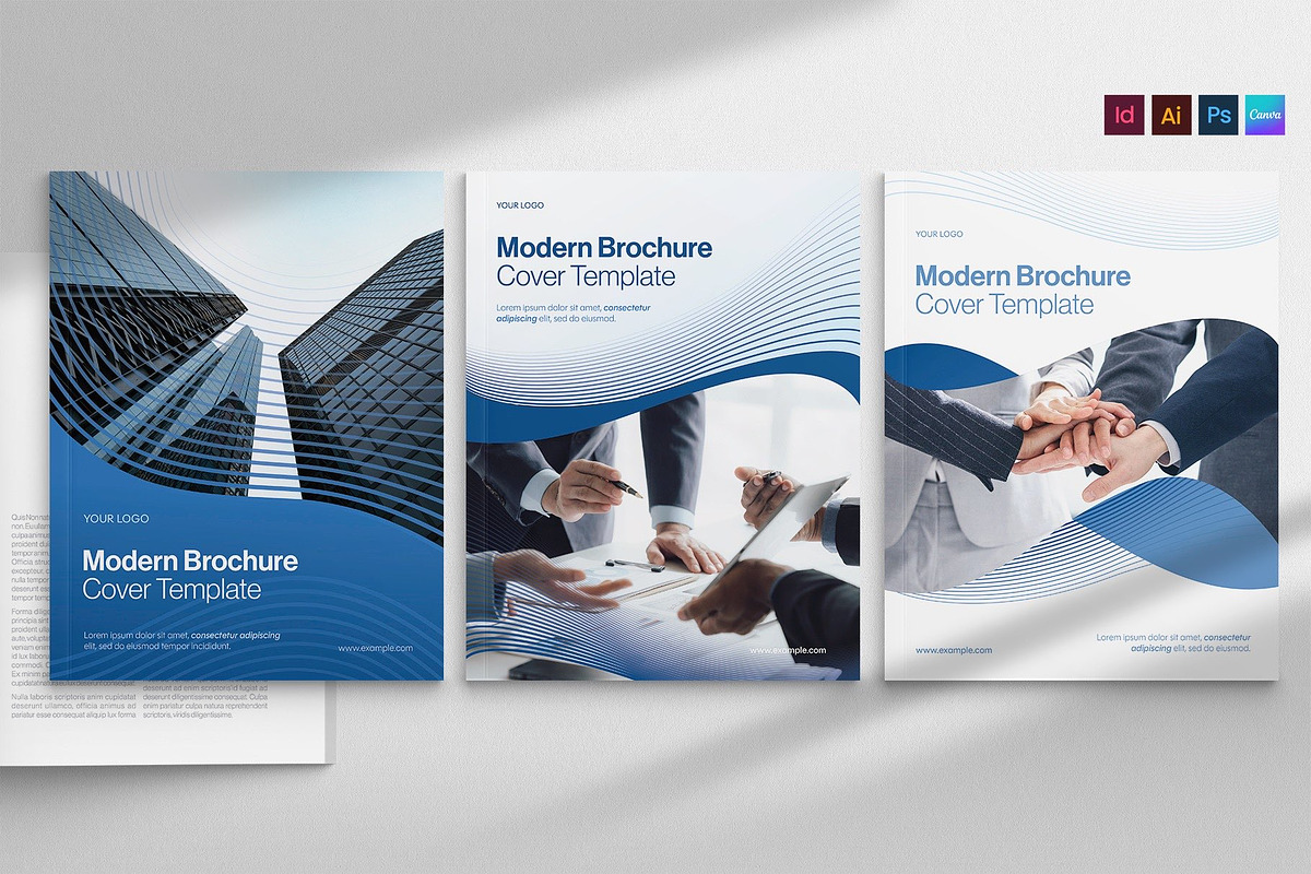 Brochure Cover Template, a Brochure Template by BrandPacks