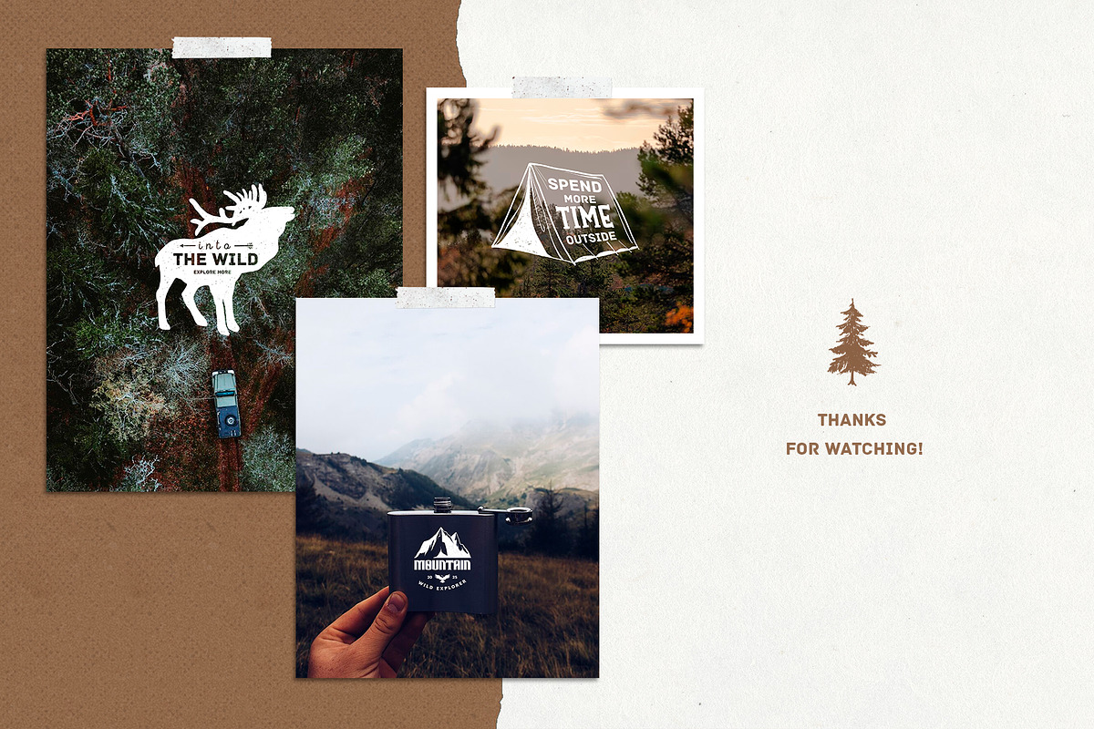 Wilderness & Camping graphic set, an Object Graphic by VerAna
