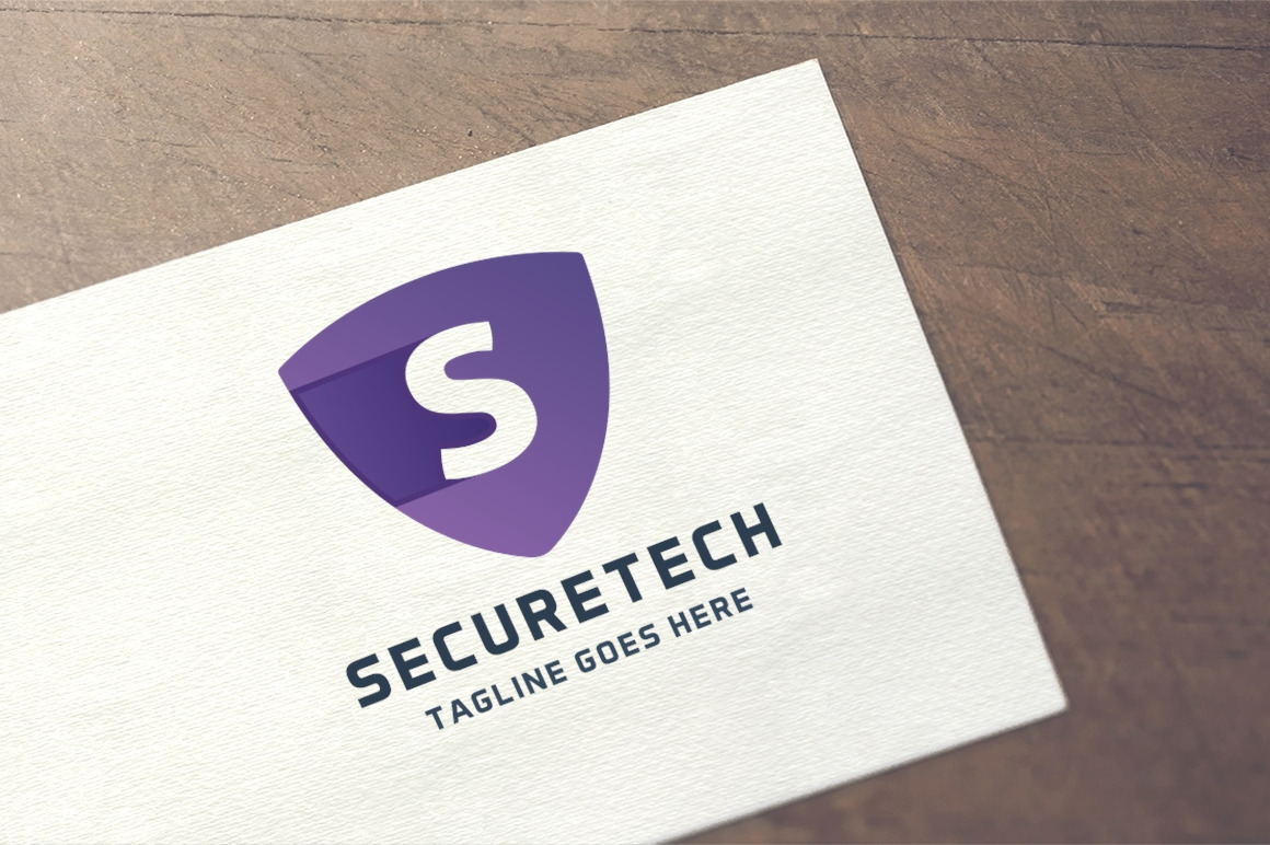 Letter S - Secure Tech Logo, a Branding & Logo Template by Design_Planet