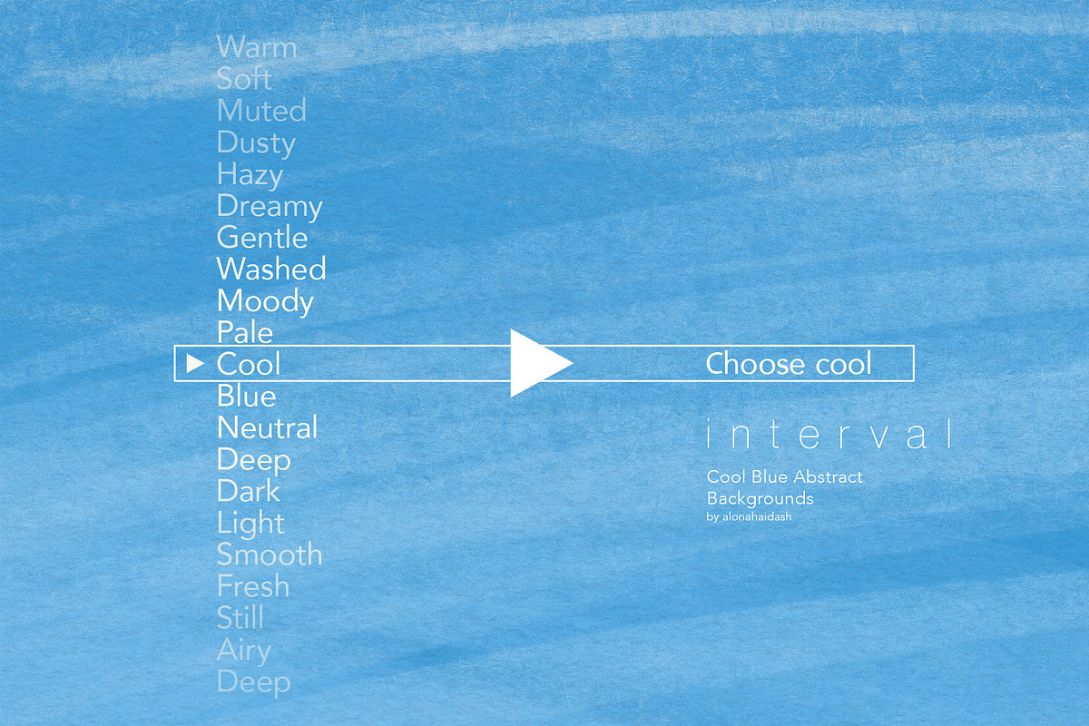 Interval Cool Blue Backgrounds, a Background Graphic by alonahaidash