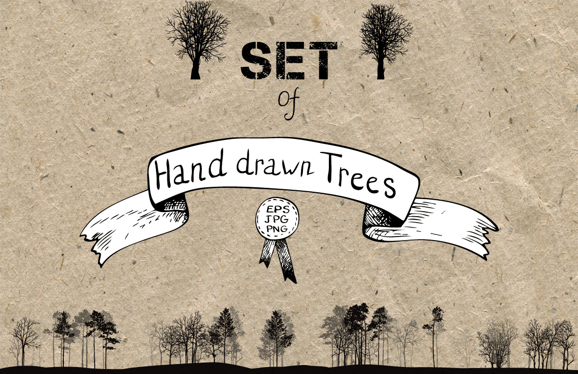 Set of trees, an Object Graphic by cat_arch_angel