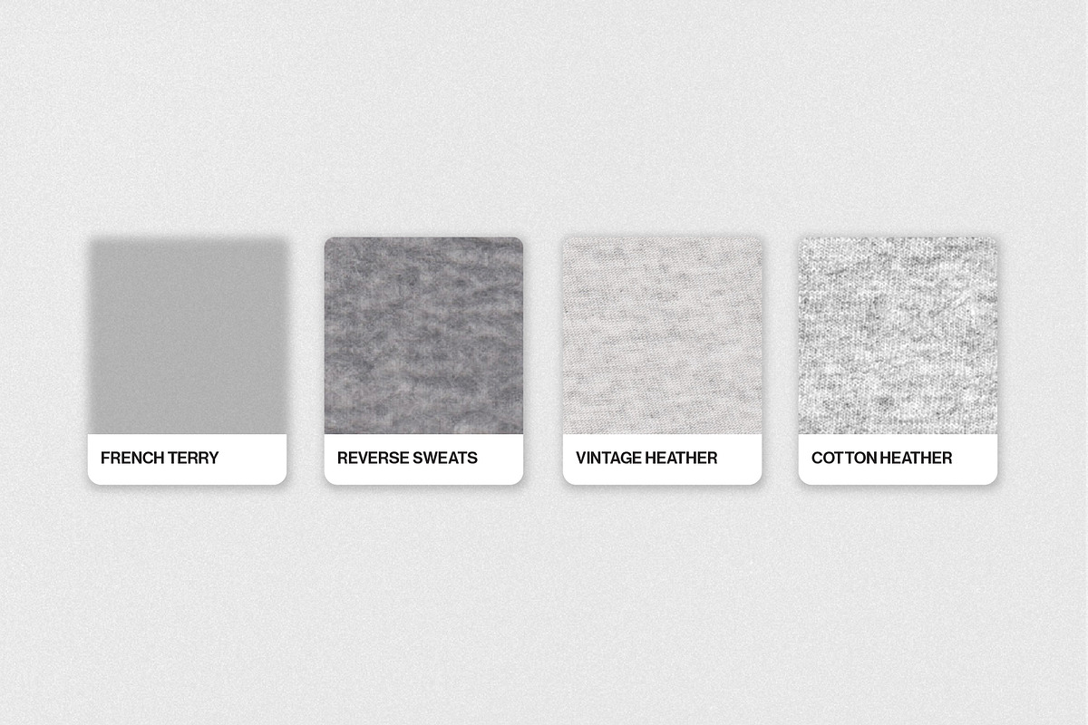 4 Pack Sweats Fabric Textures, a Texture Graphic by Swatch Supply