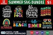 Summer SVG Bundle, an Illustration by FunnySVGCrafts