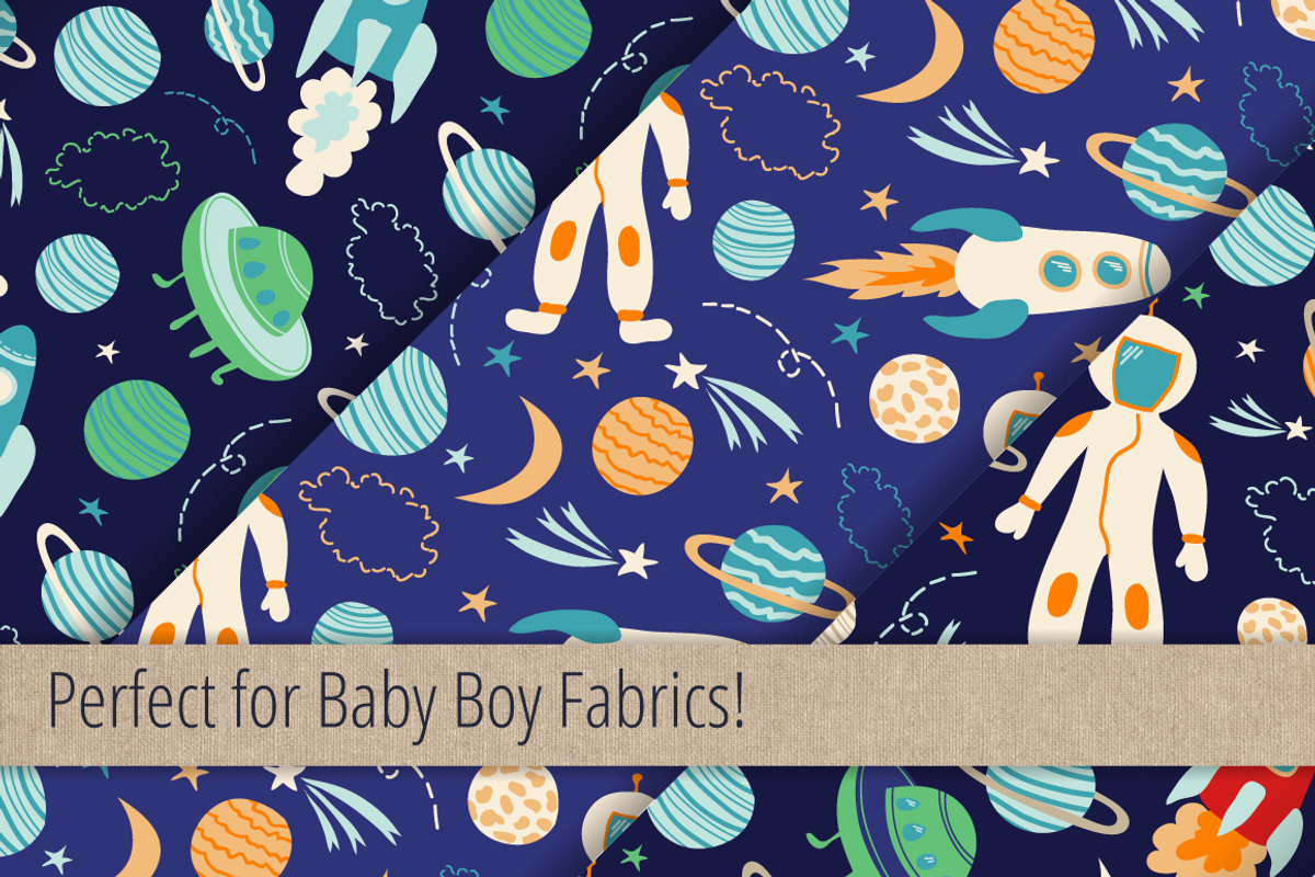Boy Seamless Patterns Vector Set, a Pattern Graphic by LarysaZabrotskaya