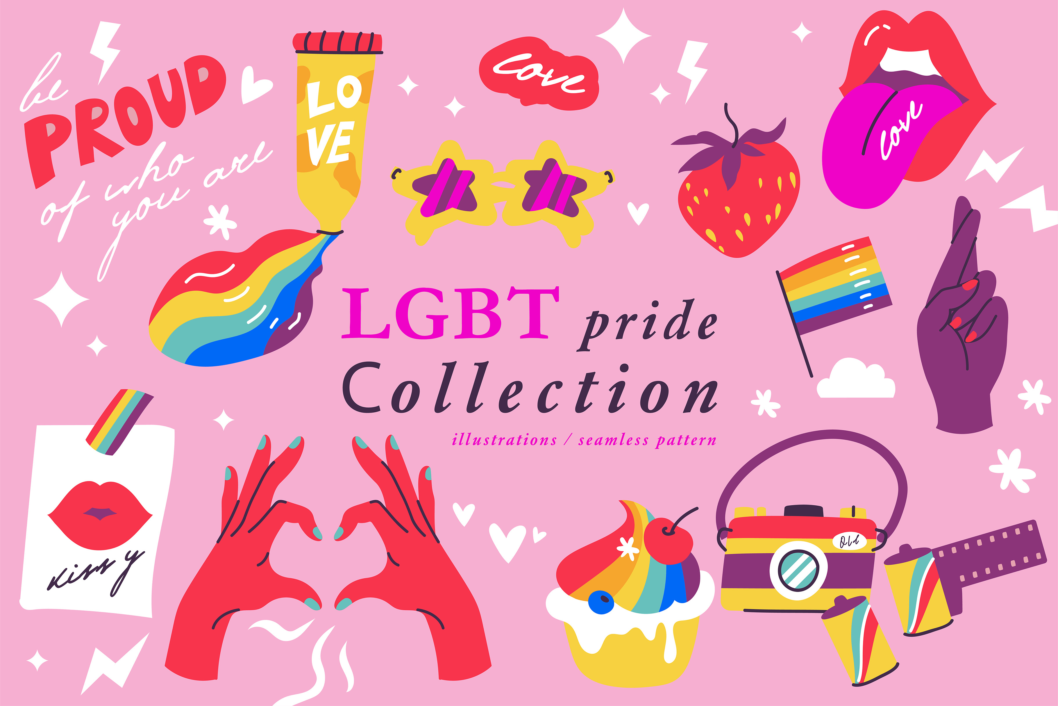 LGBT pride collection, an Icon by oxygen_8