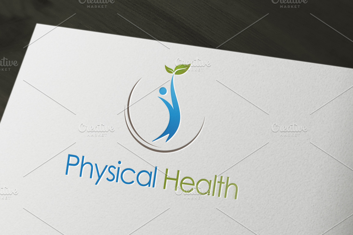 Physical Health Logo, a Branding & Logo Template by NasirGrfx ...