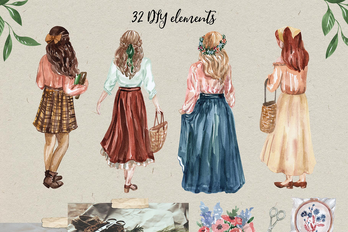 Cottagecore & Light Academia Aesthetic