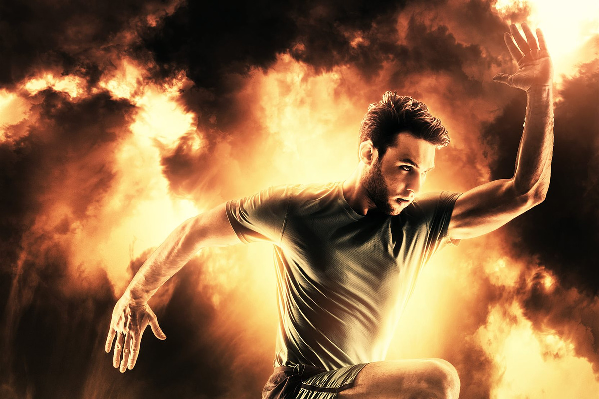 Rising Sun Photoshop Action, an Action Add-On by Sevenstyles