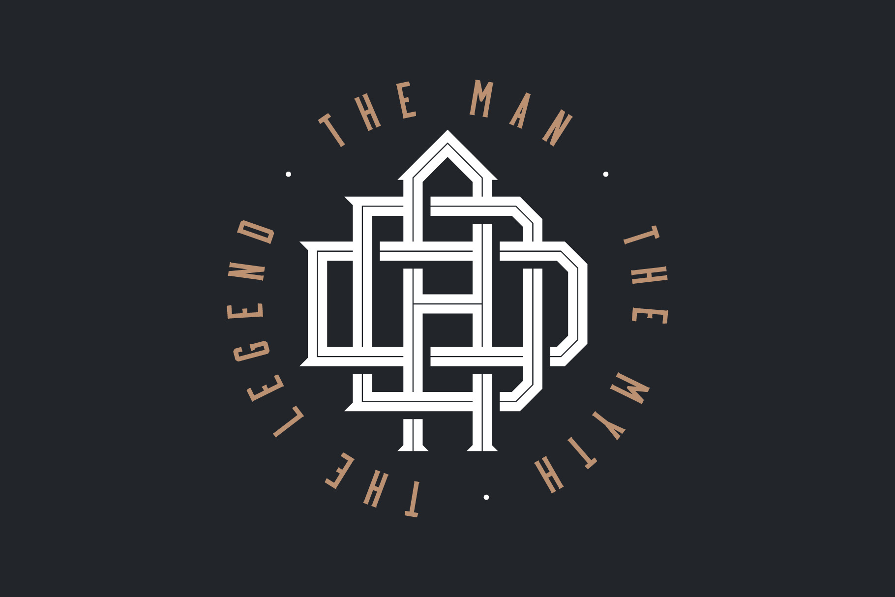 Dad Monogram Logo for Father's Day, an Illustration by Crafter