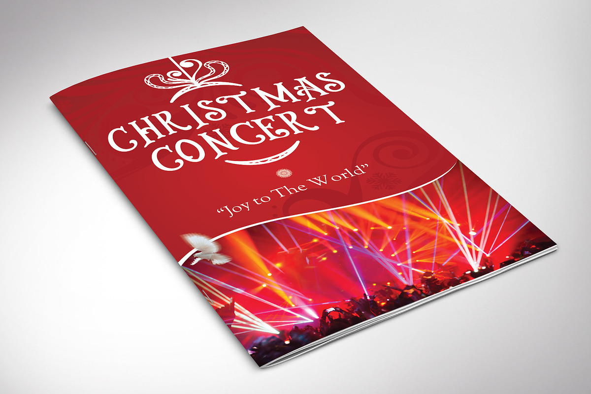 Christmas Event Program Canva Template