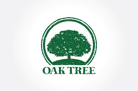 Green Oak Tree Symbol | Branding & Logo Templates ~ Creative Market