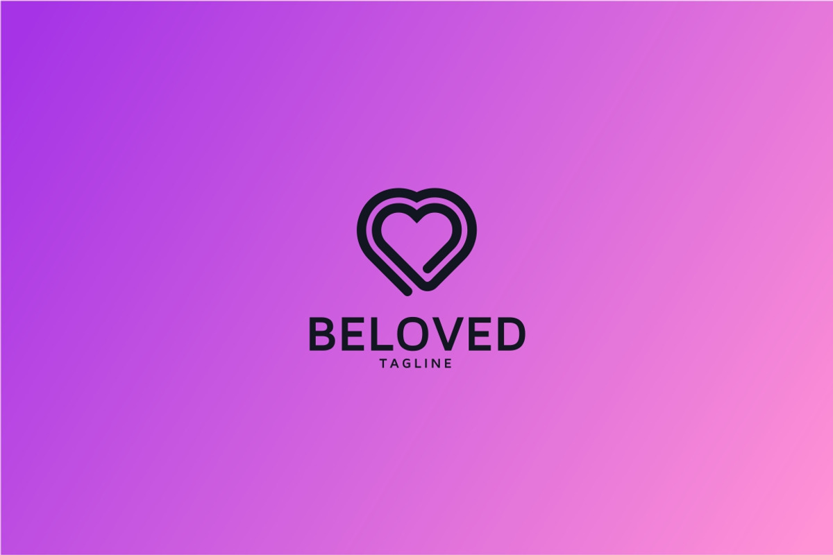 Beloved Infinity Love Logo Template, a Branding & Logo Template by ...