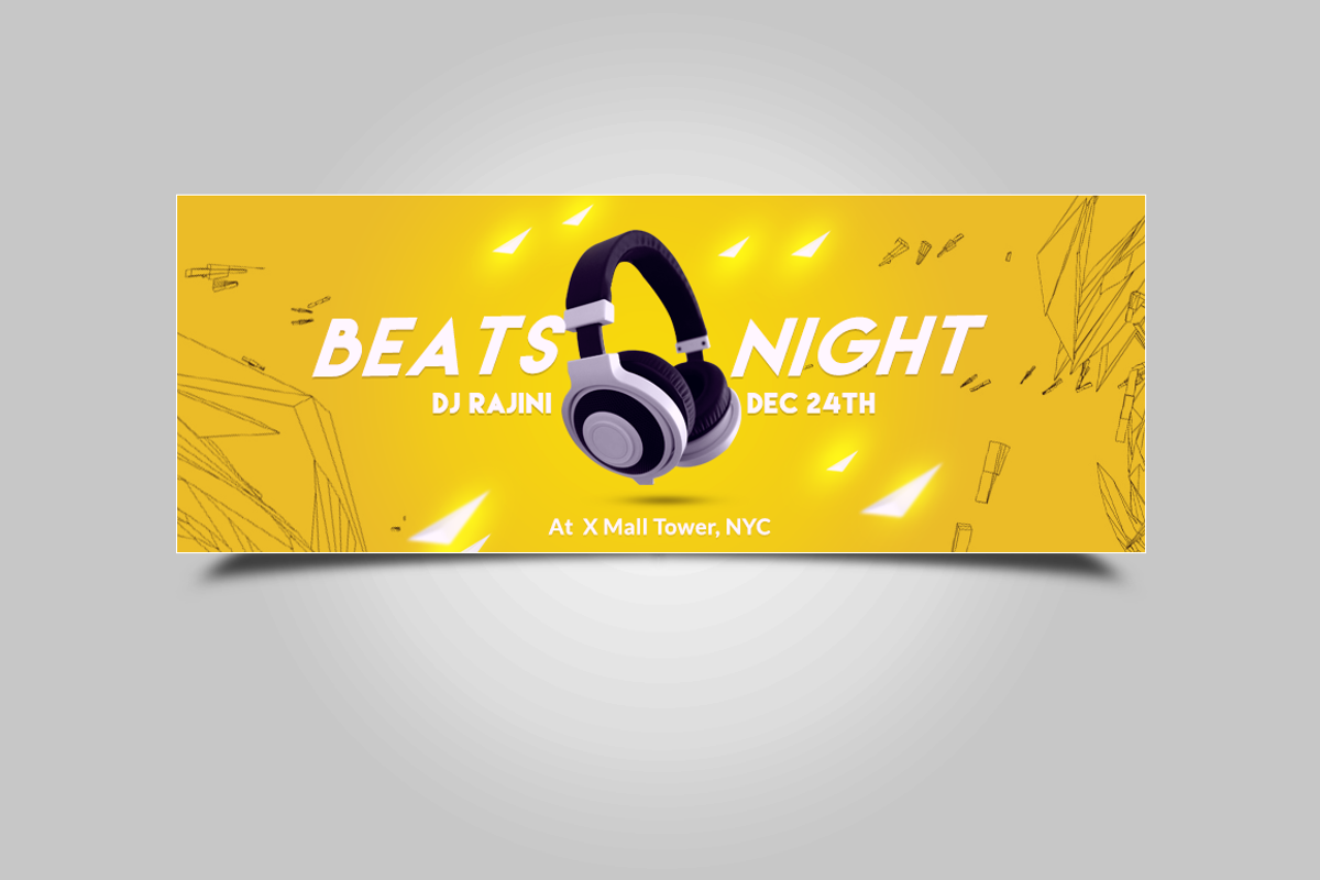 DJ Facebook Cover, a Social Media Template by Jaisivakumar