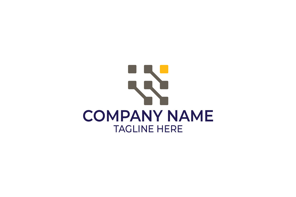 Connection Logo Design, a Branding & Logo Template by GranzCreative