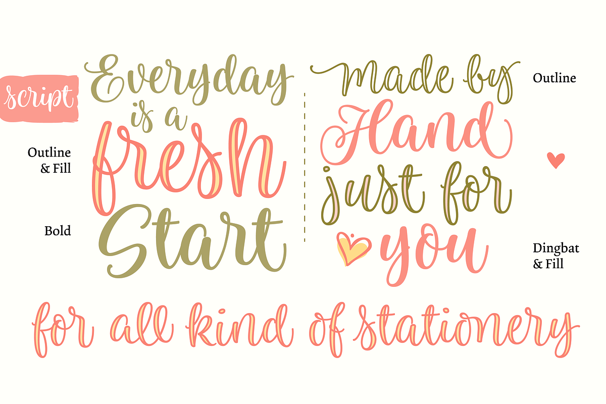 Limon Script Regular, a Script Font by Typesenses | Creative Market