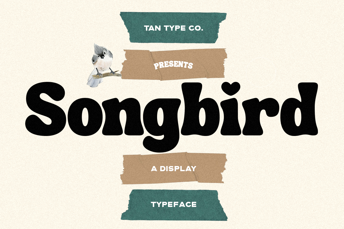 TAN - SONGBIRD, a Font by TanType