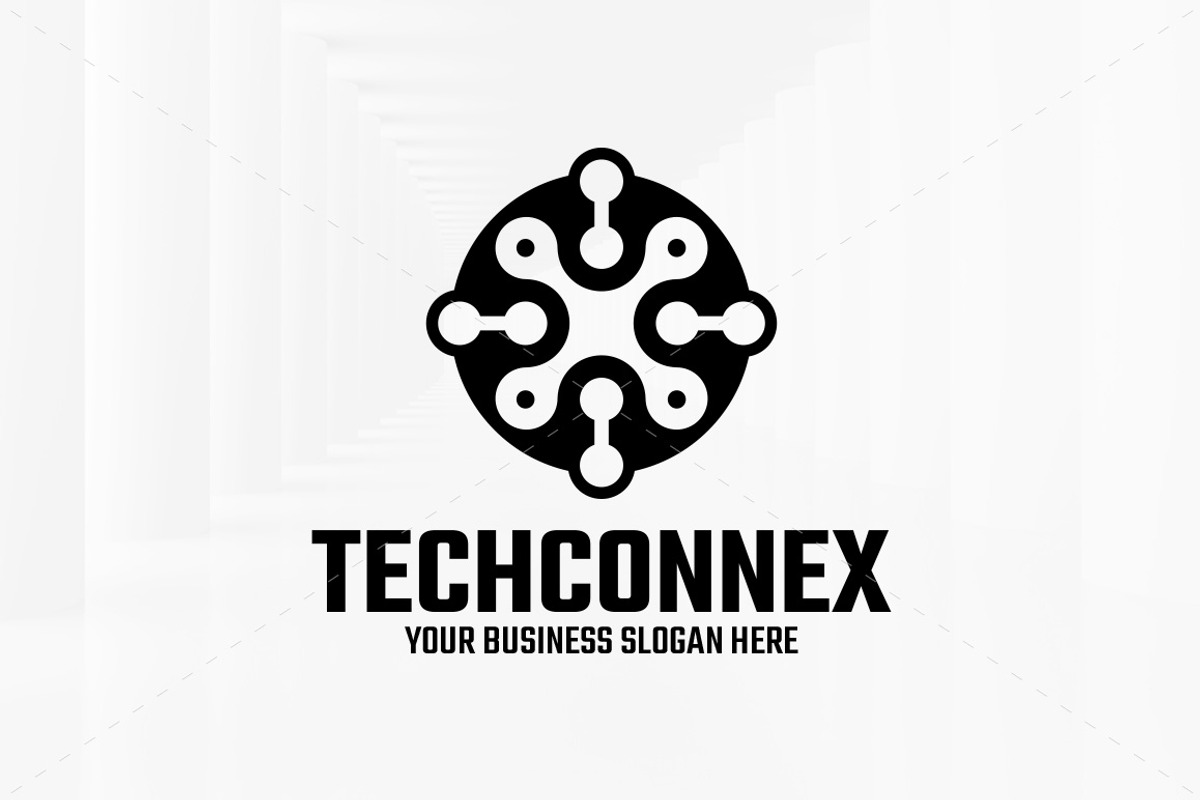 Tech Connex Logo Template, a Branding & Logo Template by LOGOMAGINE
