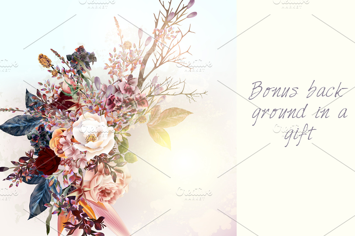 Mega flower vector set, an Object Graphic by FleurArt