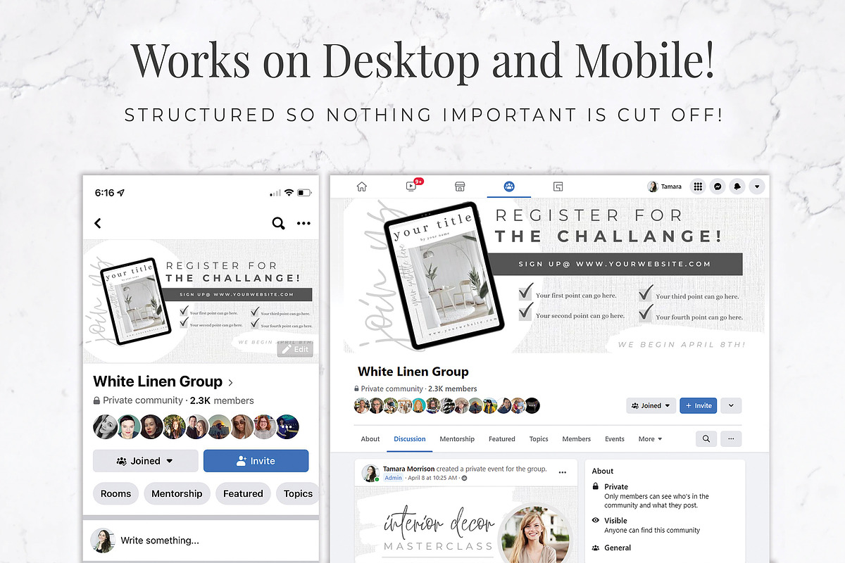 Facebook Cover Photo Templates Canva, a Social Media Template by Thirty ...