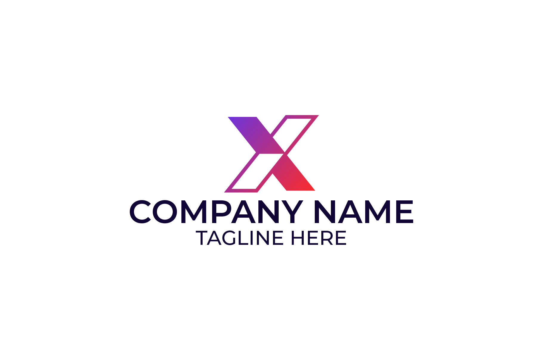 Letter X Logo Design, a Branding & Logo Template by GranzCreative