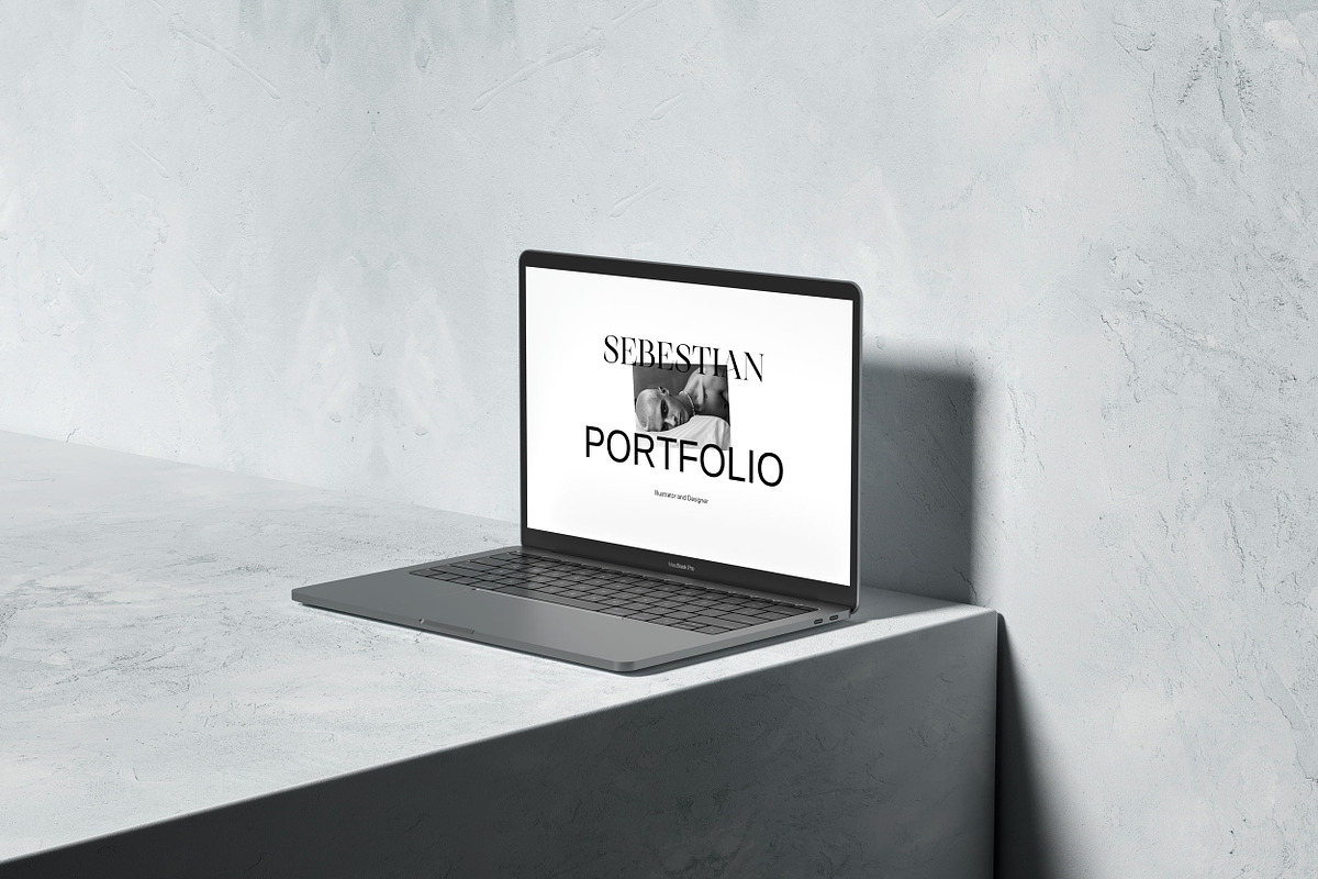 Dark MacBook Mockup Bundle