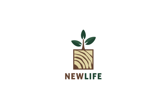 NewLife2_logo, a Branding & Logo Template by NiklancerShop