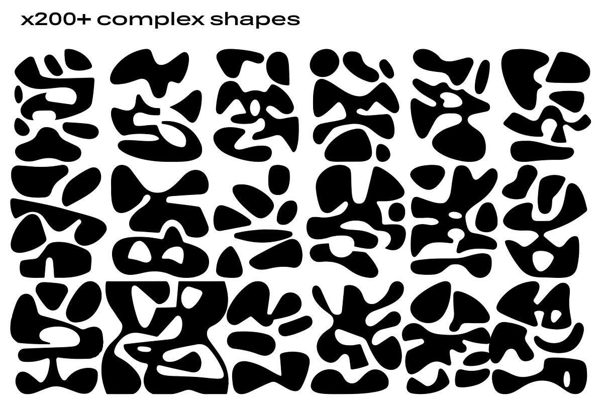 Fluid Geometry 400+ | EPS SVG AI PNG, an Object Graphic by bbymedia.store