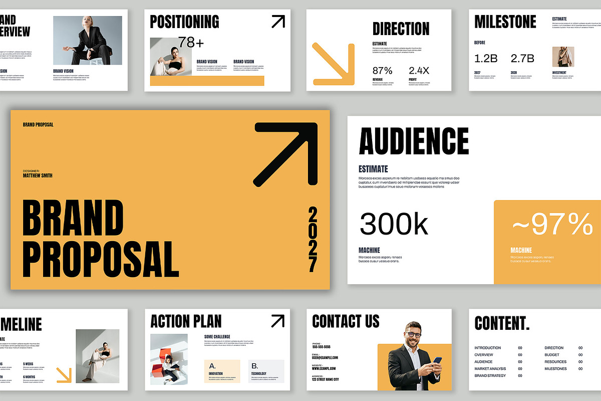 Brand Proposal Presentation Template