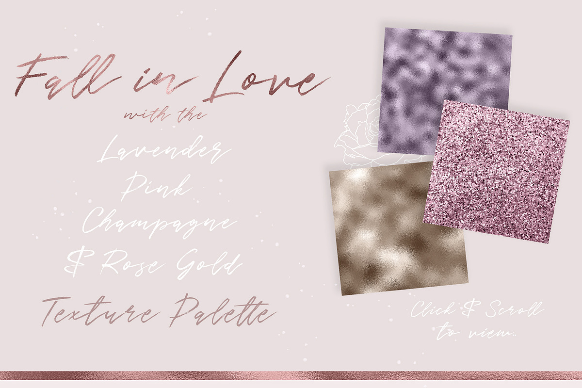 The Luxury Glam Texture Bundle, a Texture Graphic by Pretty Bloom Designs