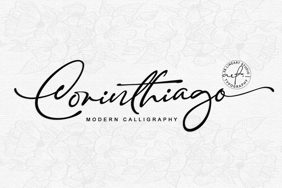 Corinthiago - Modern Calligraphy | Creative Market