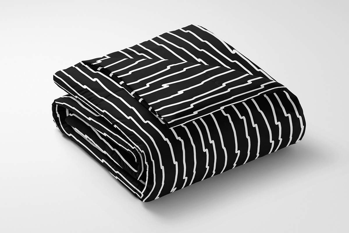 White Vertical Lines, a Pattern Graphic by MalyskaStudio