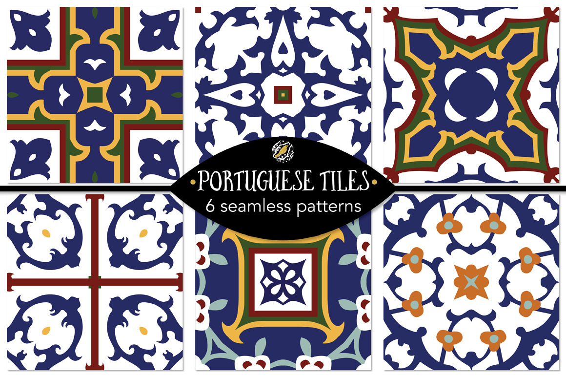 Set 21 - 6 Seamless Patterns, a Pattern Graphic by Little Bird ...