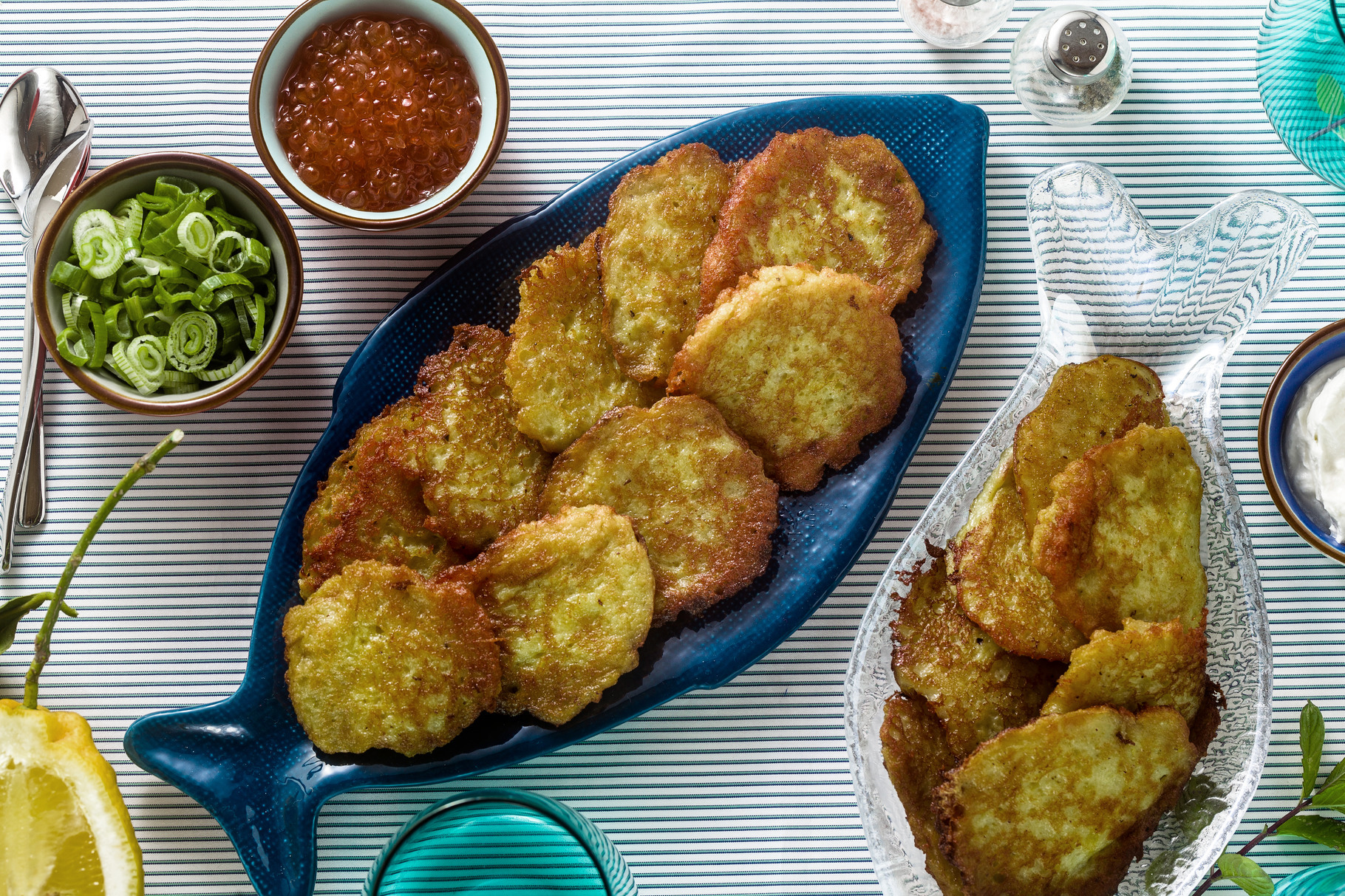 Fish patties served on the table wit featuring fish, fried, and food, a ...