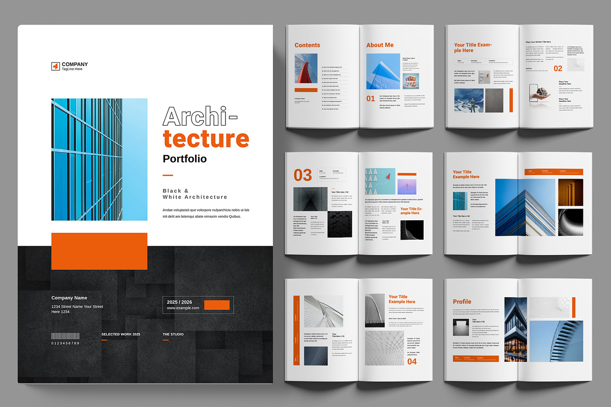 Architecture Portfolio Brochure