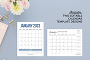 Calendar Templates for Adobe Illustrator