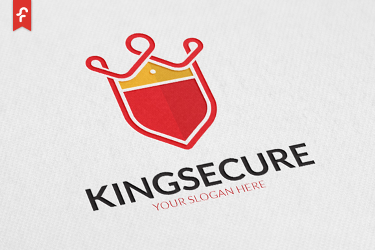 King Secure Logo, a Branding & Logo Template by ft.studio