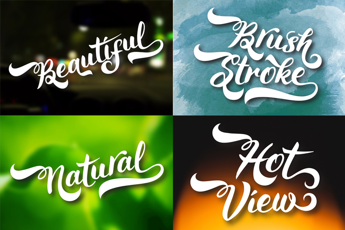 Maheera Font, a Script Font by cove703