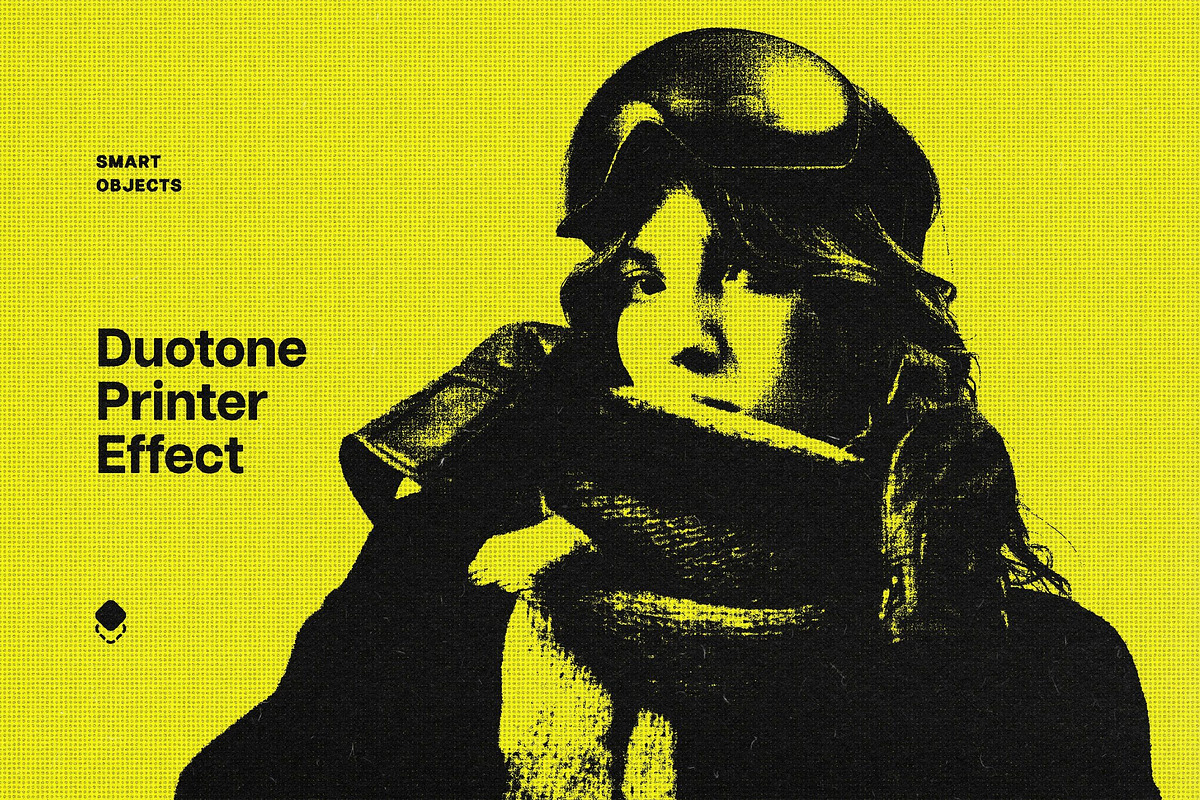 Duotone Printer Photo Effect, a Layer Style Add-On by Design Squad